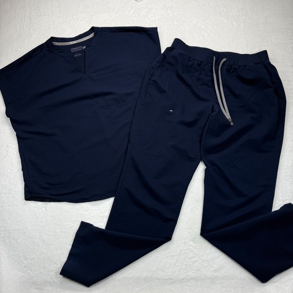 Fabletics | Other | Fabletics Scrub Set Feel Good Performance Top Pants ...